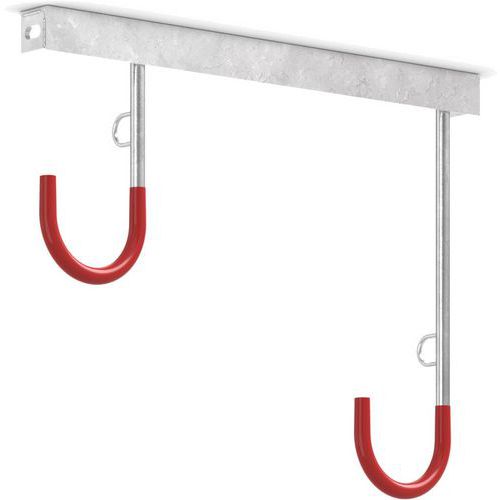 Sykkelstativ 3800, system med oppheng til vegg- eller takmontering - WSM