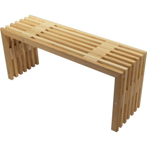 Trebenk D-Bench 100 cm for bruk både innendørs og utendørs